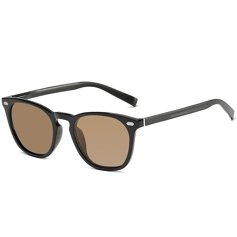 [MAIVARDAY] サングラス メンズ レディース 偏光 運転用 ウェリントン型 タイプ 超弾性 TR90素材 超軽量 UV400 カット おしゃれ sunglasses for men ...