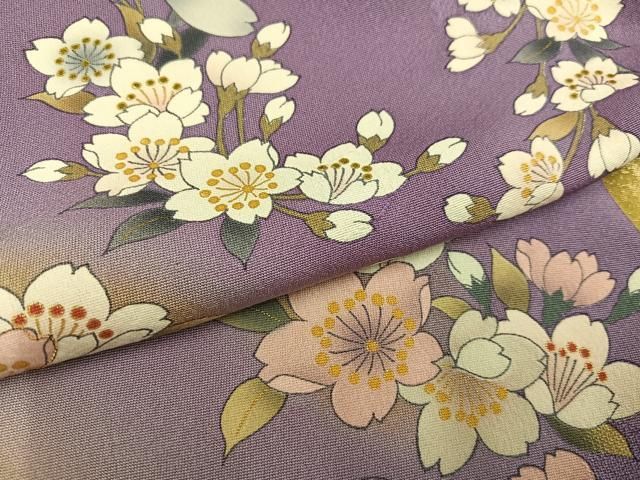 平和屋着物●ファッションブランド hiromichi nakano ヒロミチナカノ 振袖 桜  暈し染め 金彩 上代38万円 仮絵羽  逸品 未使用 AABC6868ph 平和屋着物○ファッションブランド hiromichi nakano ヒロミチナカノ