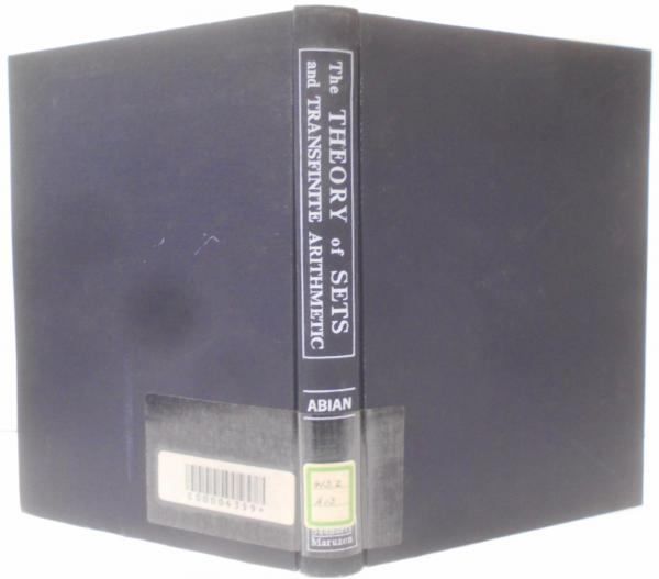 【中古】【英語洋書】THE THEORY OF SETS AND TRANSFINITE ARITHMETIC [集合論と超限算術 ...