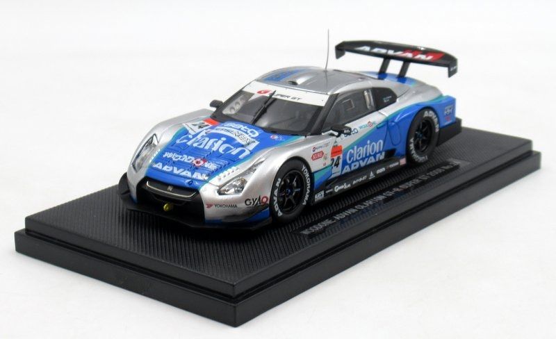 エムエムピー 1/43 EBBRO WOODONE ADVAN Clarion GT-R #24 SUPER GT 500 2008 44046 - メルカリ