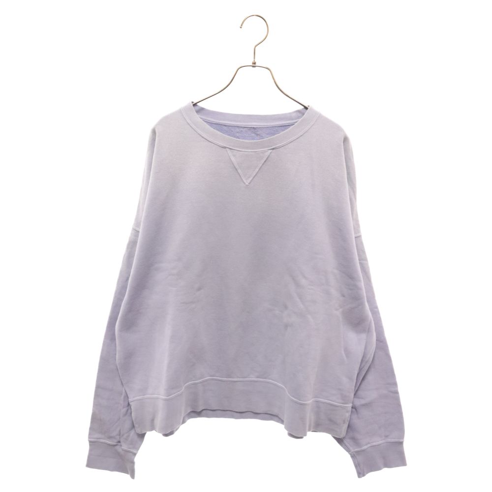 VISVIM (ヴィスヴィム) 23AW AMPLUS SB SWEAT L/S DMGD BLUE アンプラス SB クルーネックスウェットトレーナー パープル - メルカリ