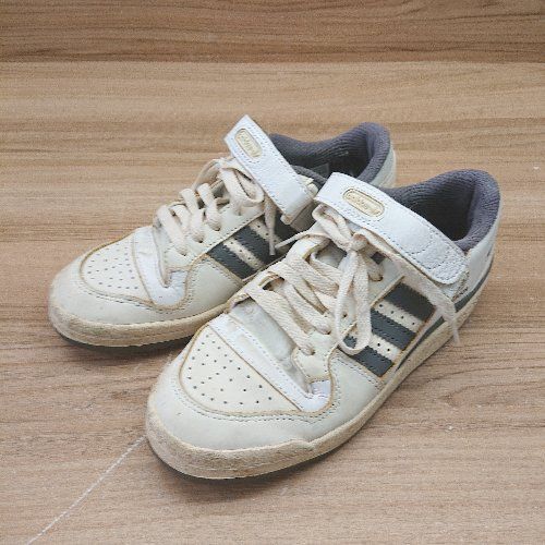 adidas アディダス 281001 マジックテープ スニーカー サイズ24.0 ホワイト系 レディース E 1310300034179 ...