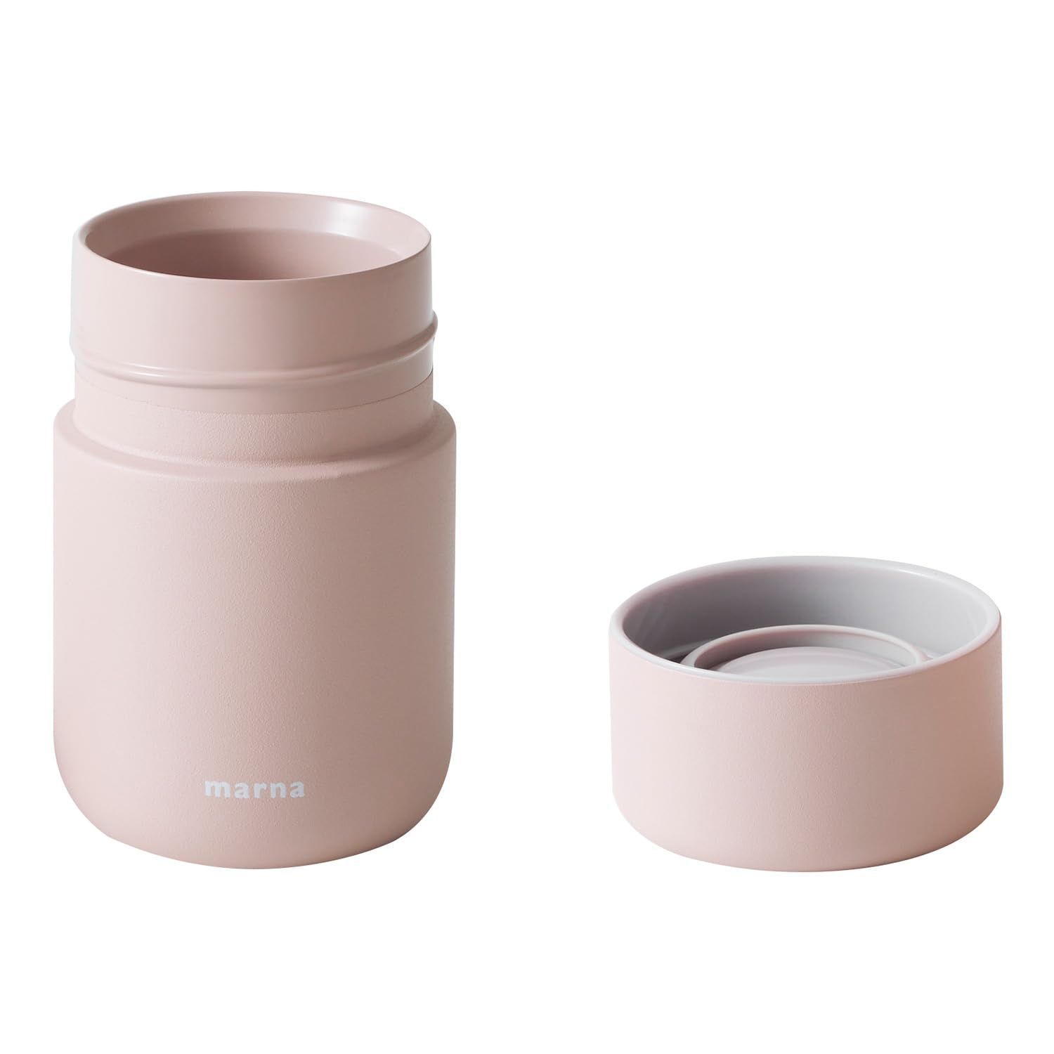 【数量限定】マーナ (marna) Everywhereマグ 200ml (マグカップのような飲み心地) 真空2層 広口 (保温/保冷) マグボトル 水筒 小さめ ステンレスボトル コーヒー ...