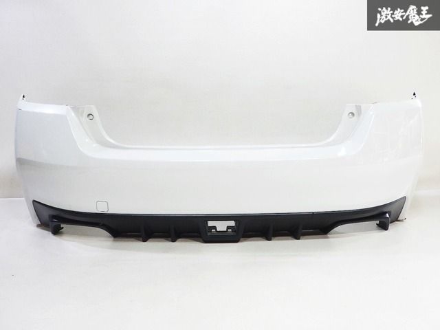 ★ストア出品★ スバル 純正 VAB WRX STI D型 後期 リア リヤ バンパー カラーK1X クリスタルホワイトパール ...