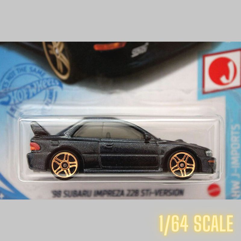 ホットウィール #124 '98 スバル インプレッサ 22B STi-Ver - DOPE/64 - メルカリ