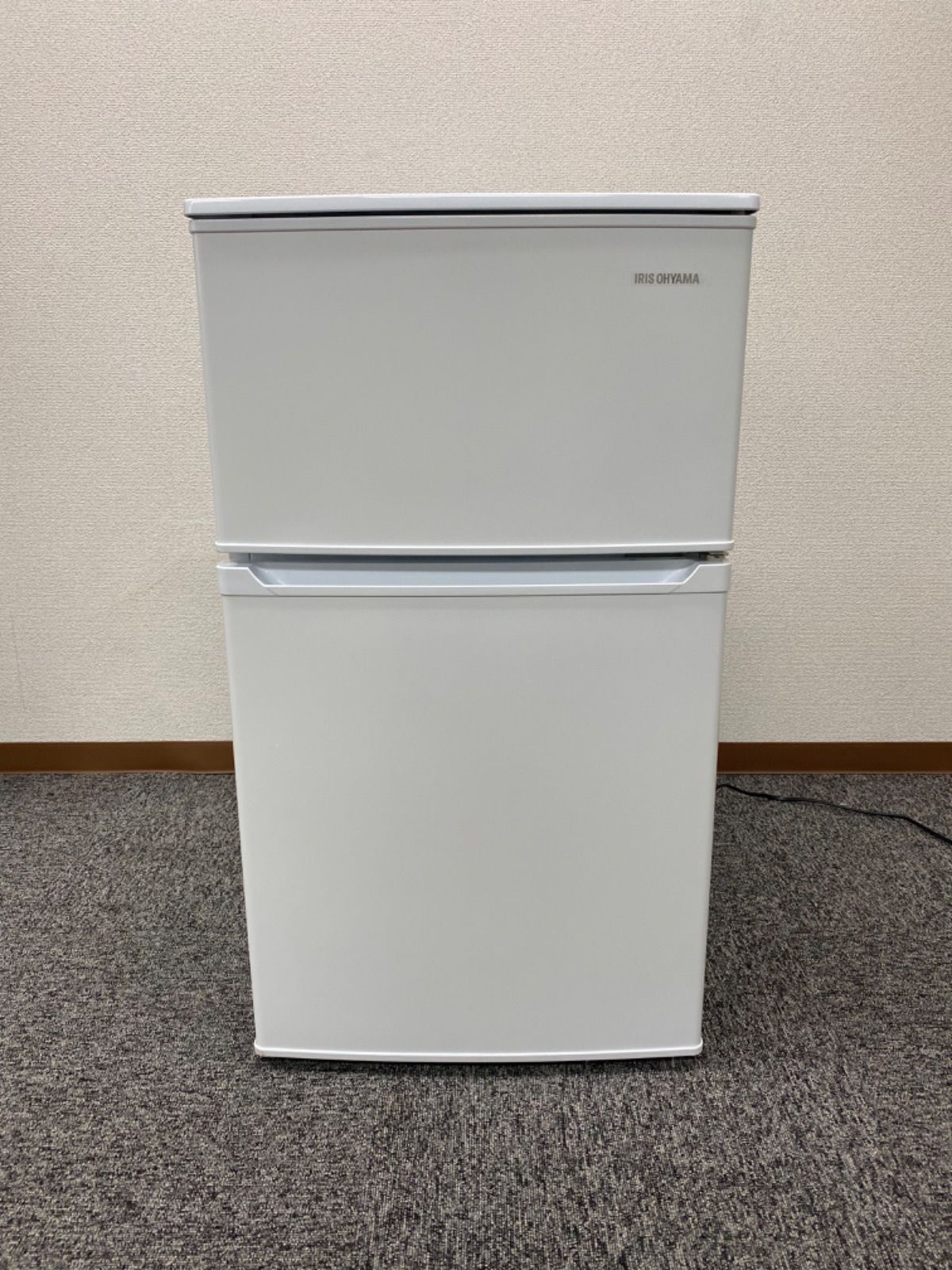 IRIS OHYAMA IRSD-9B-W ノンフロン冷凍冷蔵庫 2021年製 90L (担当 水谷) - 家電買取マーケット - メルカリ