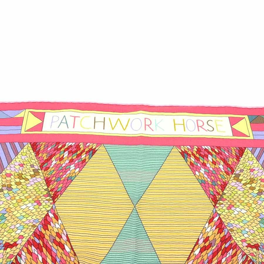 エルメス HERMES ストール カレ140 Patchwork Horse パッチ エルメス HERMES ストール カレ140 Patchwork Horse パッチ