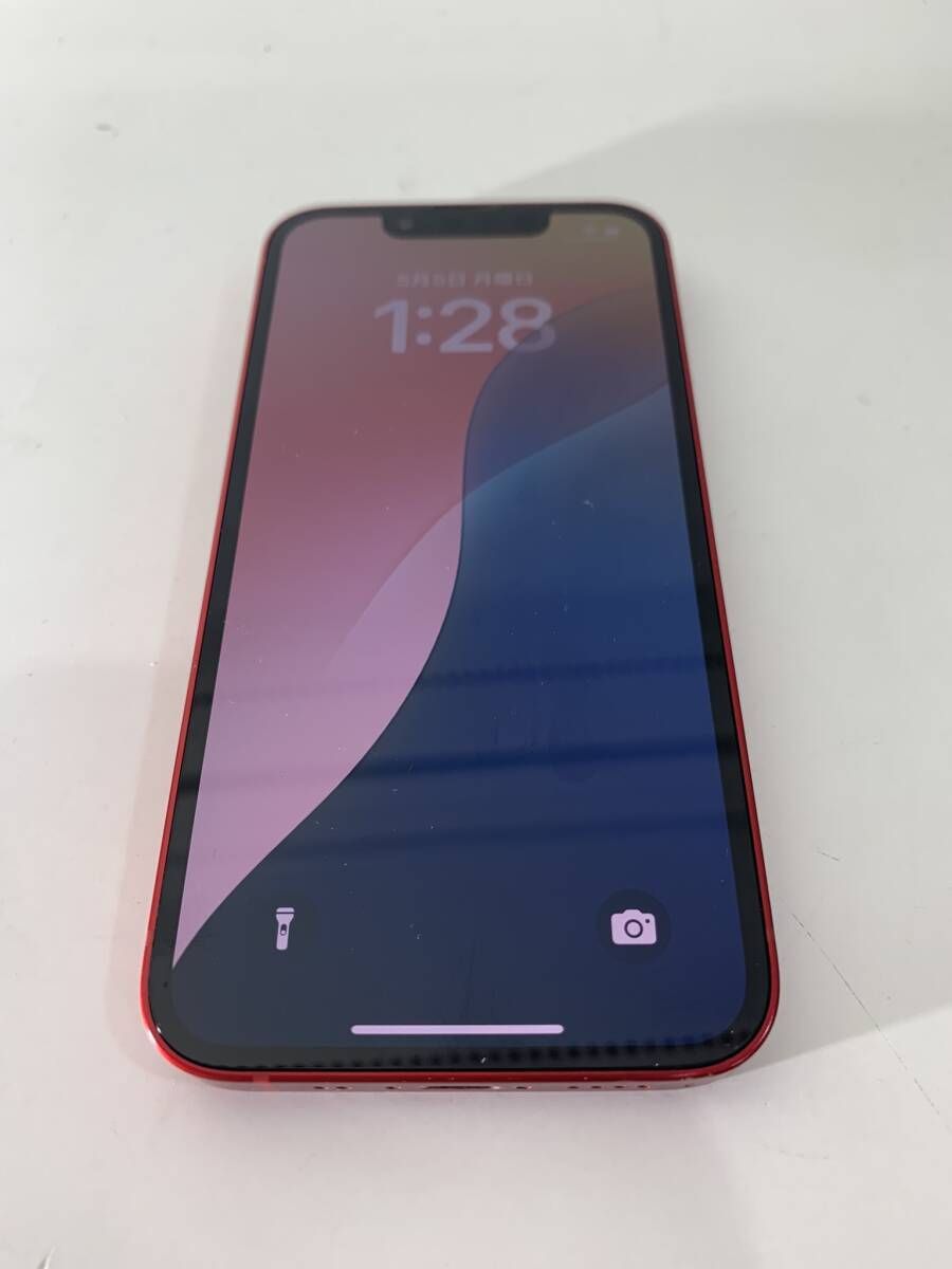 Apple iPhone13 mini 128GB (PRODUCT)RED MLJG3J/A バッテリ82% SIMロックなし - メルカリ