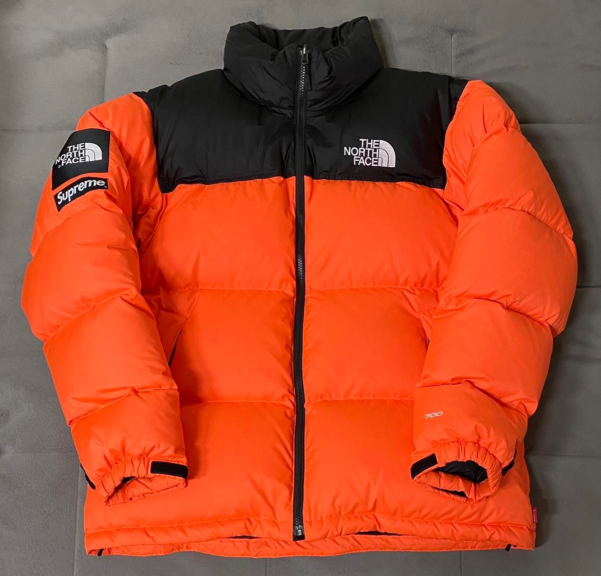 【Bunjang商品韓国直送】L 16FW Supreme(シュプリーム) X THE NORTH FACE(ザノースフェイス) Nuptse(ヌプシ) パワー オレンジ - メルカリ