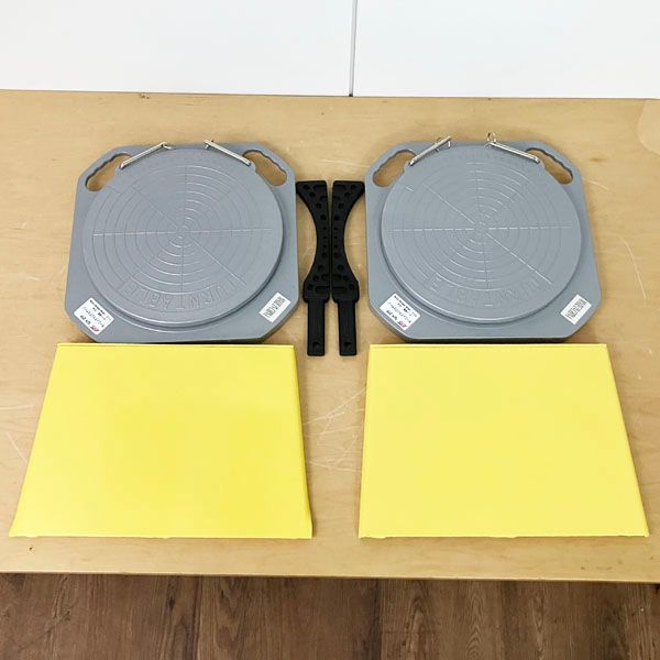 JTC ターニングラジアスゲージ QJY-ZTP 2枚1組 ハンドルの切れ角度の測定用 耐荷重1枚2トンまで 87125 QJY-ZTP - メルカリ