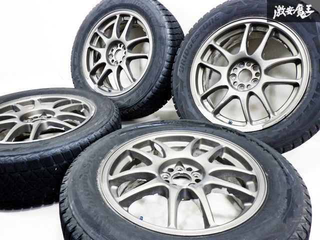 WORK ワーク EMOTION エモーション 17インチ 7J +50 PCD 100 5H 5穴 タイヤ付き ホイール 4本 86 BRZ プリウス レガシイ など 即納 棚40A - メルカリ