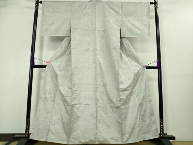 平和屋着物□極上 本場大島紬 白大島 総絣 枝楓 逸品 DZAA7641kh5