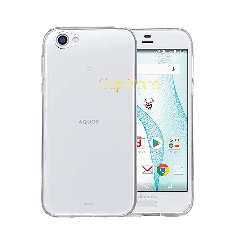 【特価】に適用するAQUOS R SH-03J / SHV39 / 605SH ケース 全透明 ソフト TPU素材 薄型 軽量 耐衝撃 黄変を ...