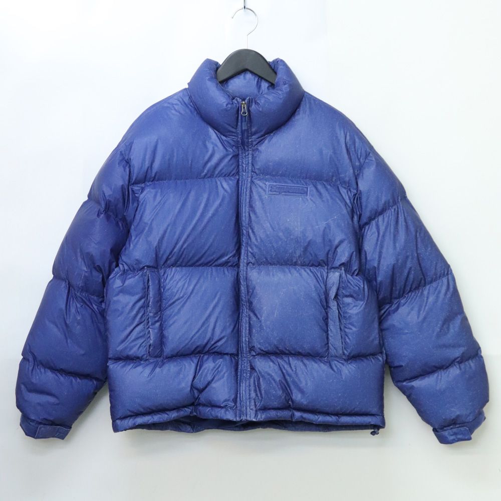 SUPREME DOWN JACKET ブルー Mサイズ - メルカリ