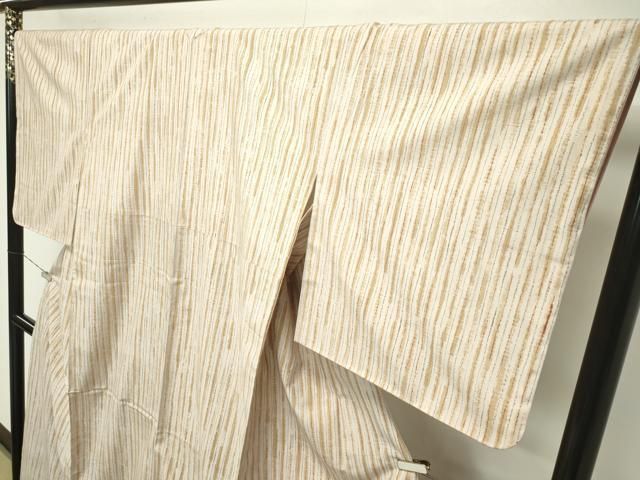 平和屋本店□極上 染司よしおか 五代目 吉岡幸雄 紬 間道 逸品 未使用