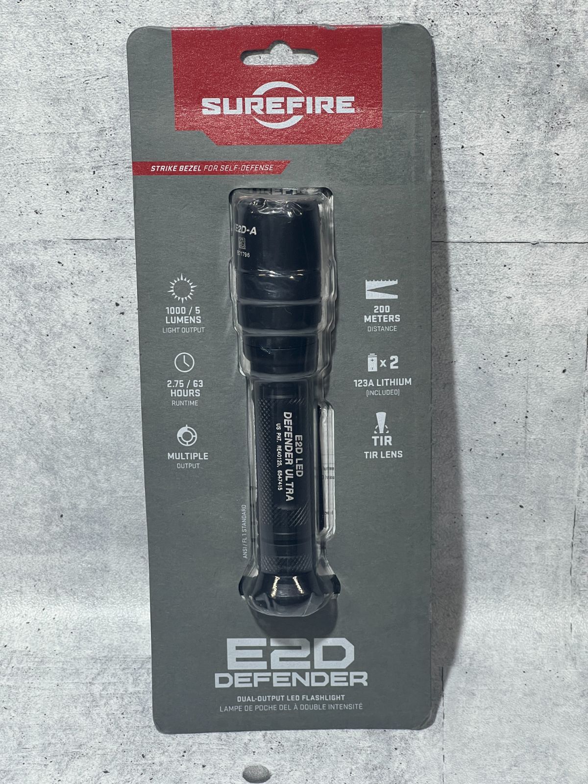 SUREFIRE E2DLU-A E2DL LED ディフェンダー BK シュアファイア - メルカリ