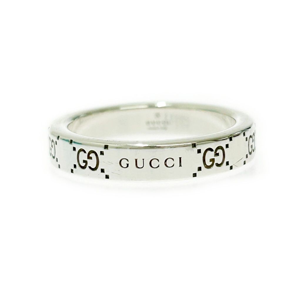 【中古】【箱付き】 GUCCI グッチ シルバー アイコンリング 4.8g 925刻印 465427 リング・指輪 - メルカリ