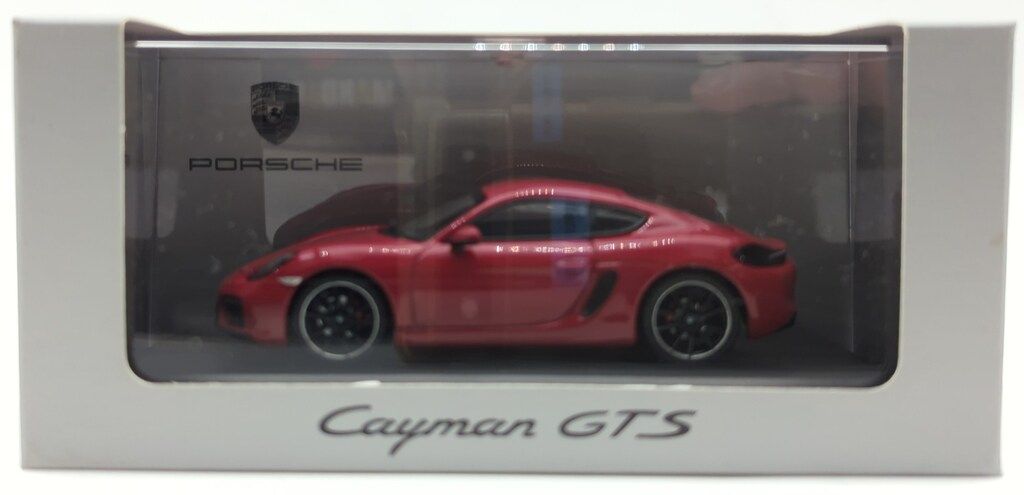 Paul'sModelArt 1/43ディーラーBOX WAP 020 015 0E Porsche Cayman GTS/レッド - メルカリ