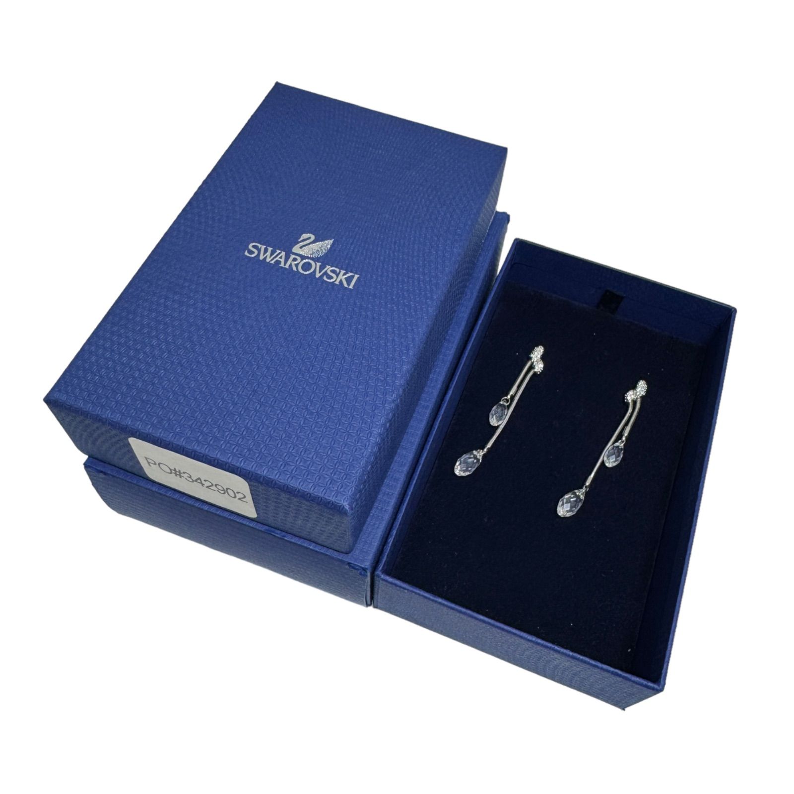 SWAROVSKI【スワロフスキー】 1156225 ピアス Gillian Clear Crystal - メルカリ