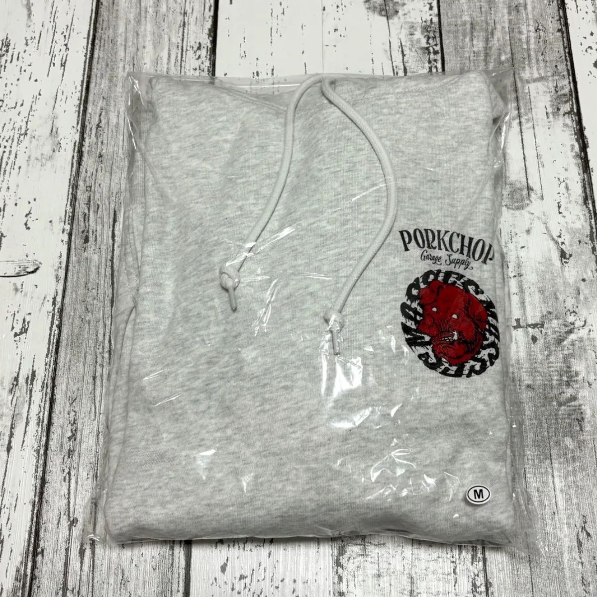 新品未使用】 HRCS限定 PORKCHOP GARAGE SUPPLY × MASSES HOODIE 新品未使用】 HRCS限定 PORKCHOP GARAGE SUPPLY × MASSES HOODIE