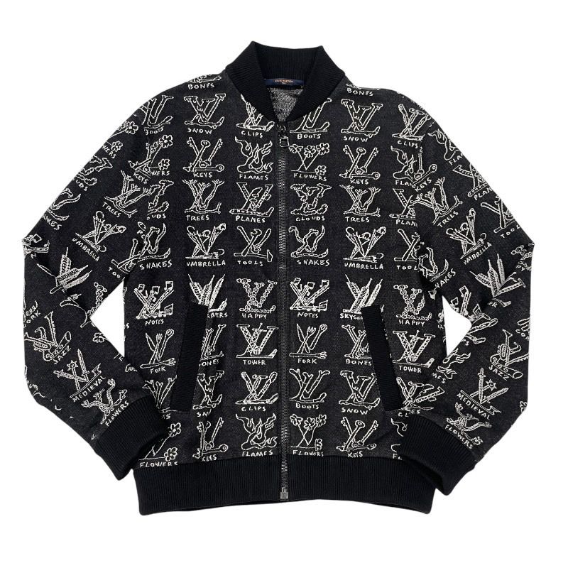 LOUIS VUITTON】ルイ・ヴィトン LV TREES ジップアップ LOUIS VUITTON】ルイ・ヴィトン LV TREES ジップアップ