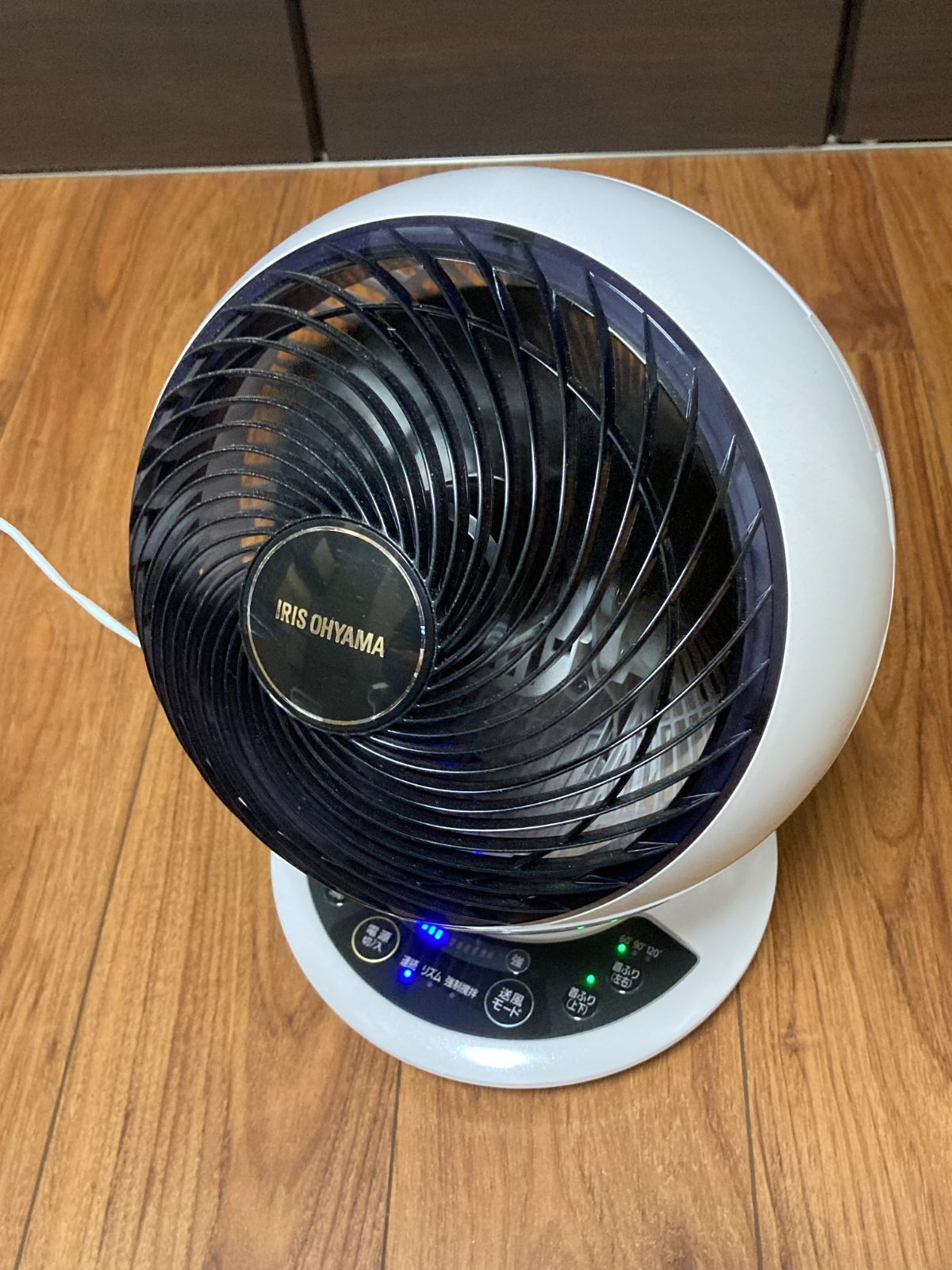 アイリスオーヤマ サーキュレーターアイ DC-JET KCF-SDC181T-W リモコン無し 2021年製 30畳まで 上下左右自動くび振り ...