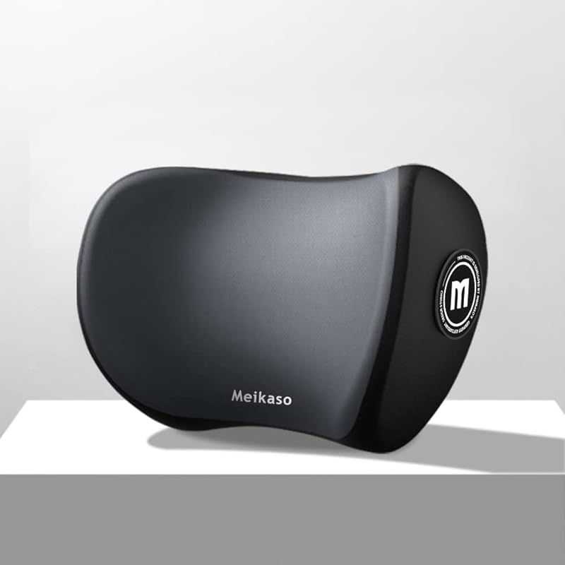 【新品】 Meikaso ネックパッド 首クッション ネックピロード ヘッドレスト 頸椎サポート 低反発 メモリーコットン 通気設計 SGS認証/100D高密度 アップグレード ハイエンド ...