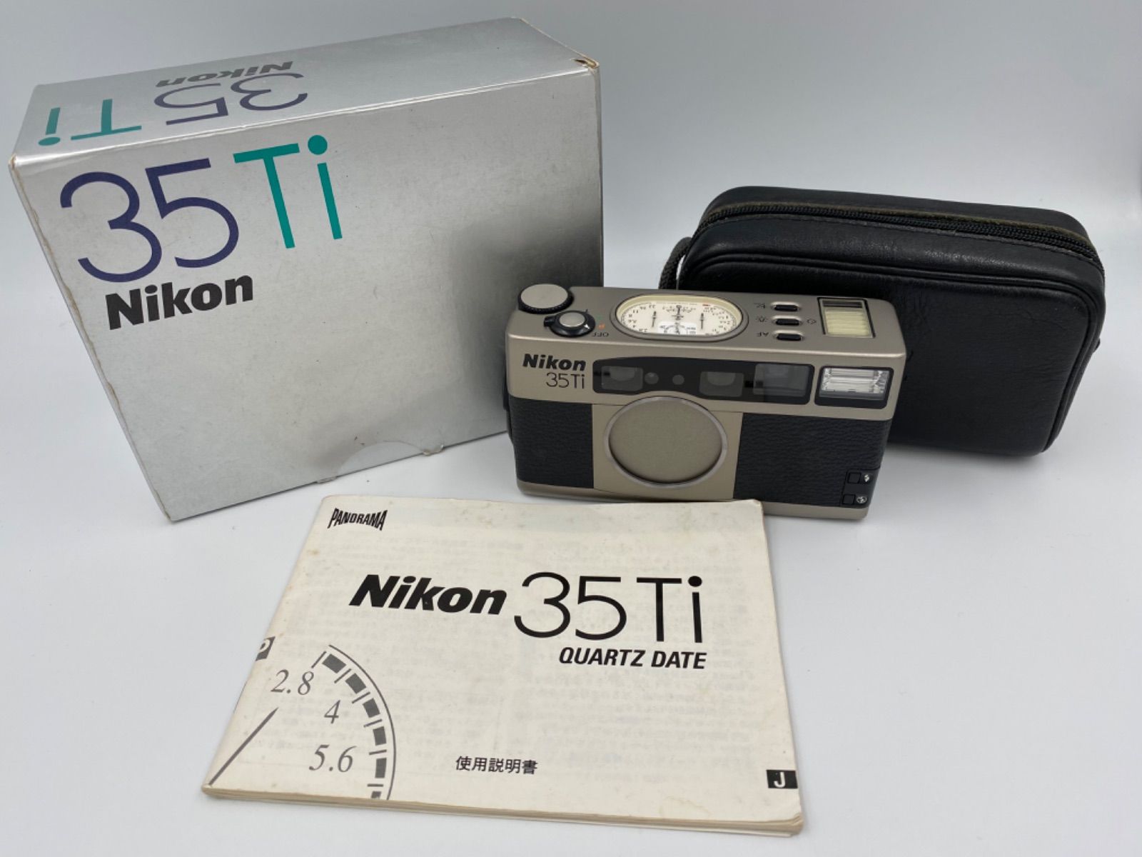 【極美品】Nikon 35Ti QUARTZ DATE ニコンフィルムカメラ - コジャックス - メルカリ