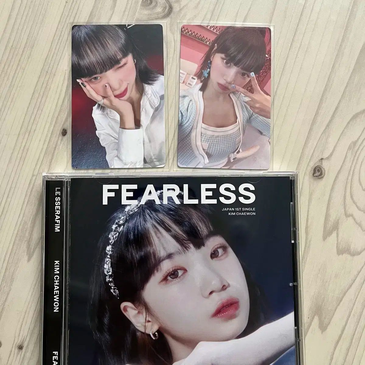 【雷市場（ポンジャン）商品韓国直送】 LE SSERAFIM(ルセラフィム・ルセラ) FEARLESS 日本 JAPAN 日本 アルバム ソロ SOLO ジャケット キム・チェウォン(KIM ...