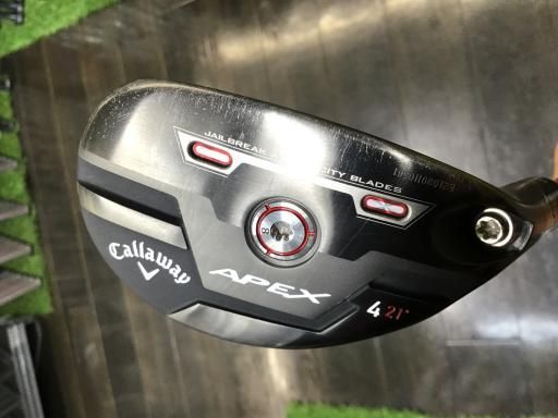 【中古】 キャロウェイ APEX(2021) U4 ユーティリティ UT 純正特注シャフト (フレックスS) メンズ 男性用 右利き 右用 Cランク ゴルフクラブ - メルカリ