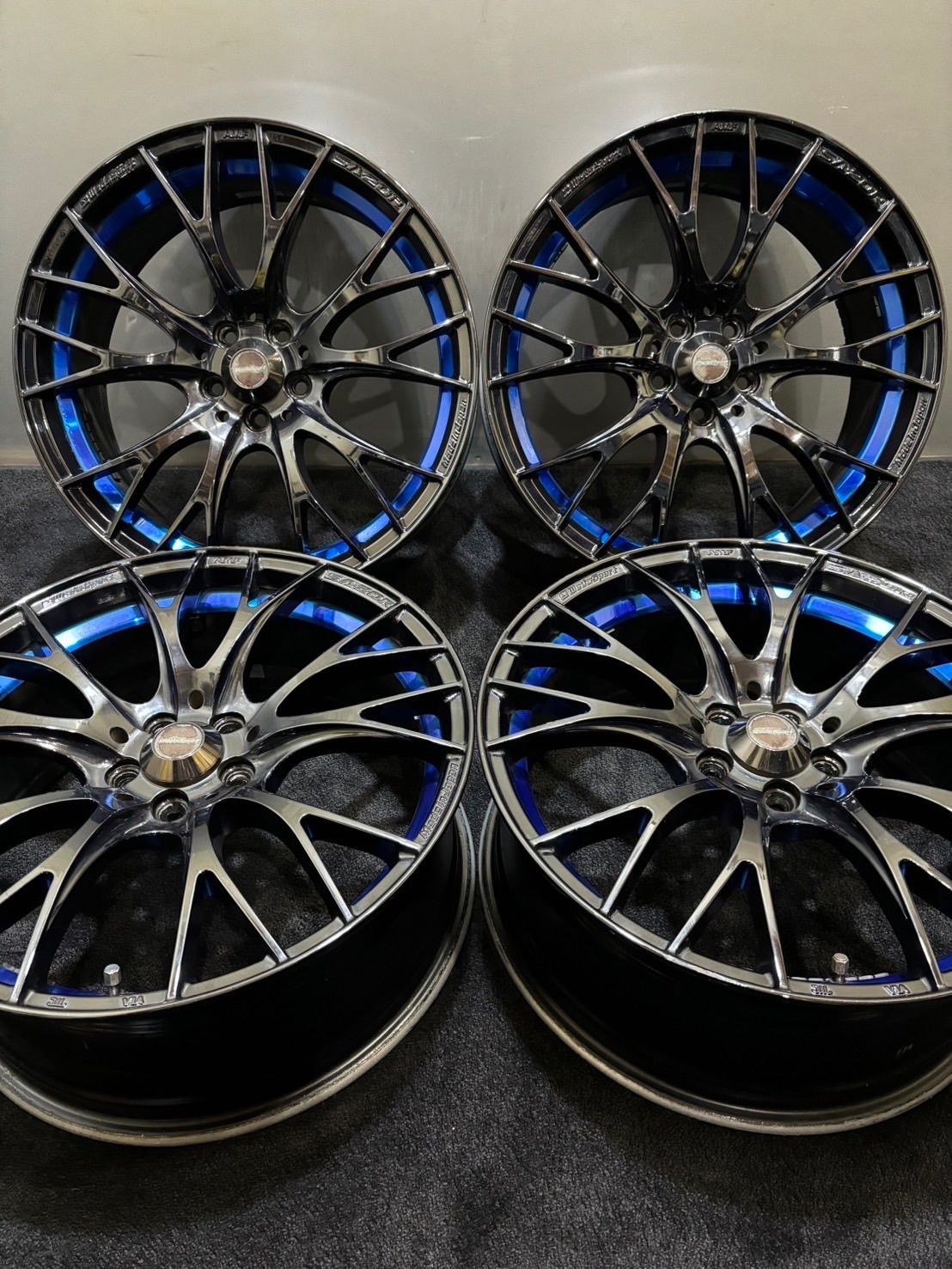 ★Weds Sport SA-20R 18インチ 7.5J +45 100 5H アルミホイール 4本 プリウス インプレッサ フォレスター (2-H179) - メルカリ