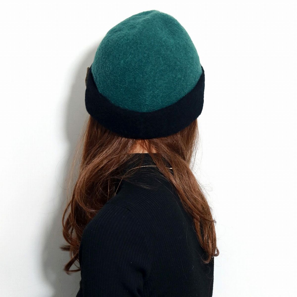 piece de lucile (ピエシュドルシェル) ロールキャップ ブークレー