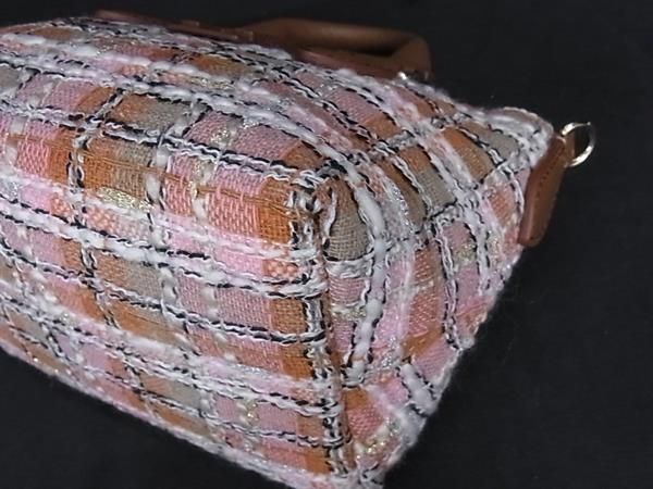 □新品□未使用□ FURLA フルラ カリプソ ミニ ツイード×レザー 2WAY