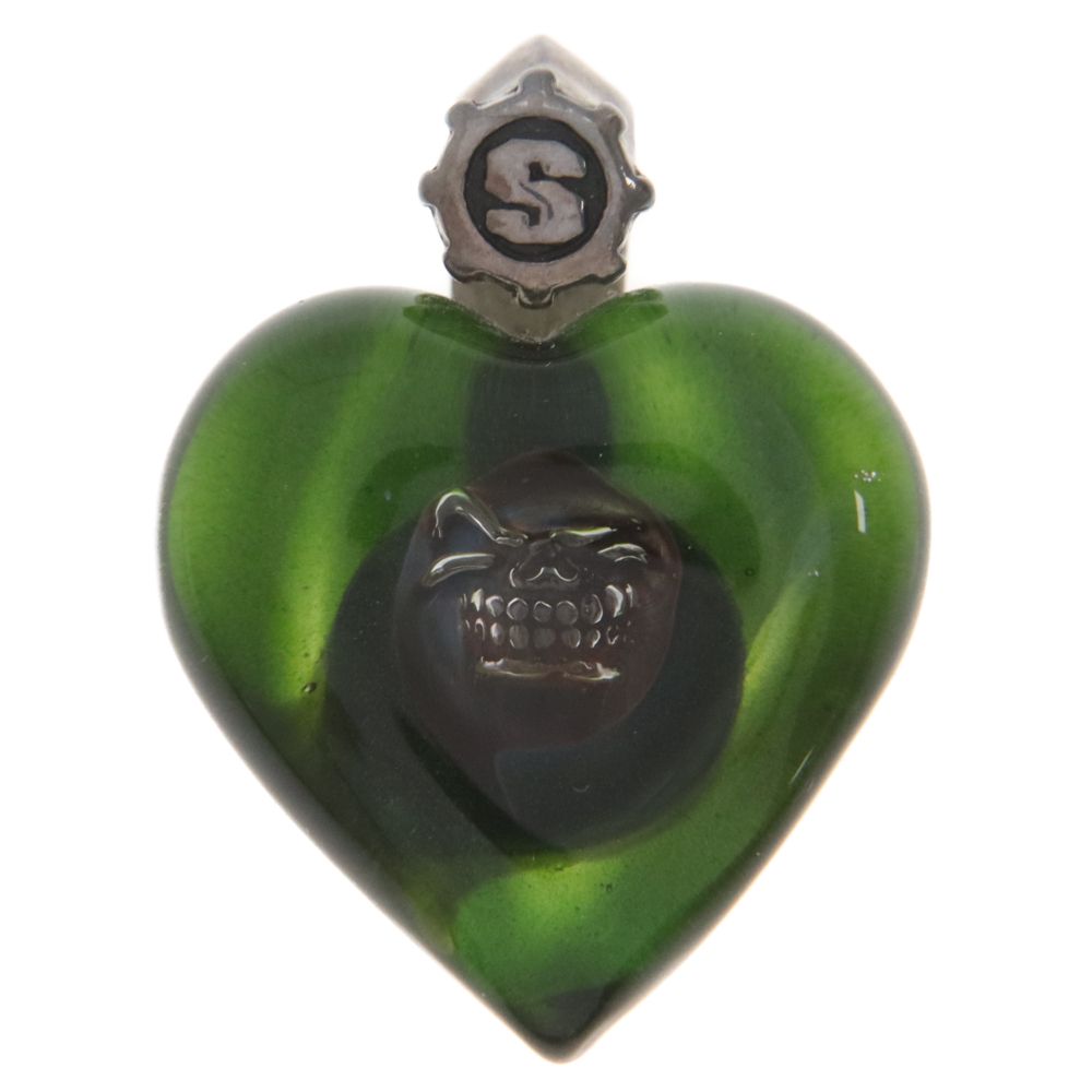 STARLINGEAR (スターリンギア) New heart marble skull Pendant ニュー ハート マーブル スカル ...