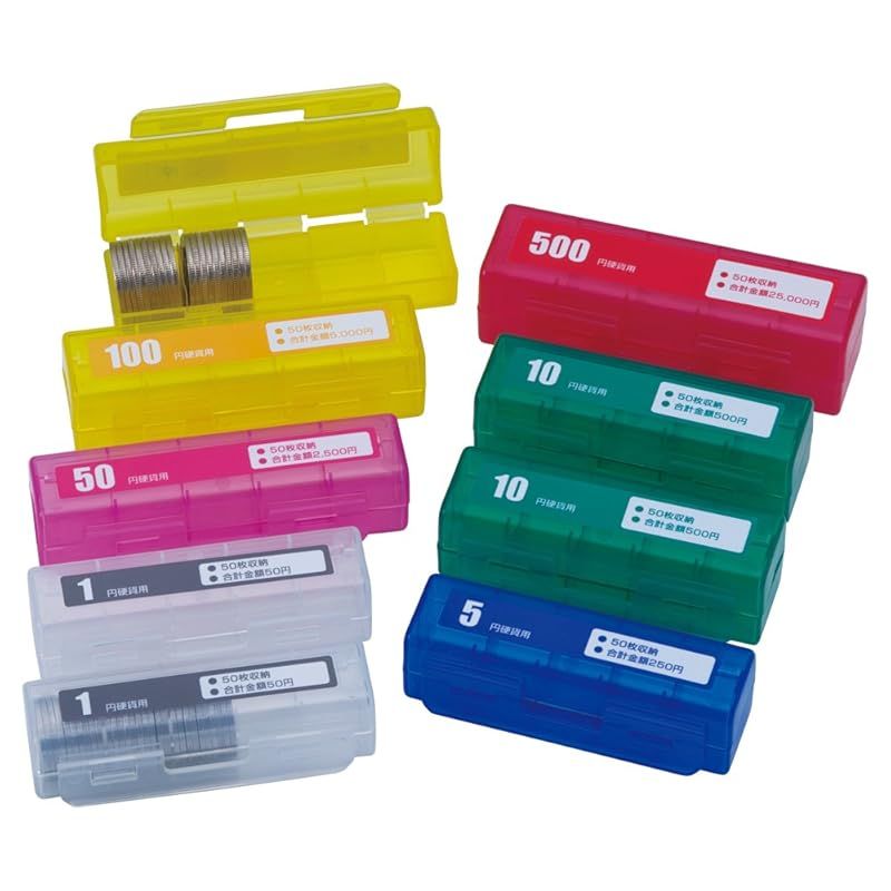 カール事務器 コインケース マルチセット 6種9個セット CX-690 1 - メルカリ