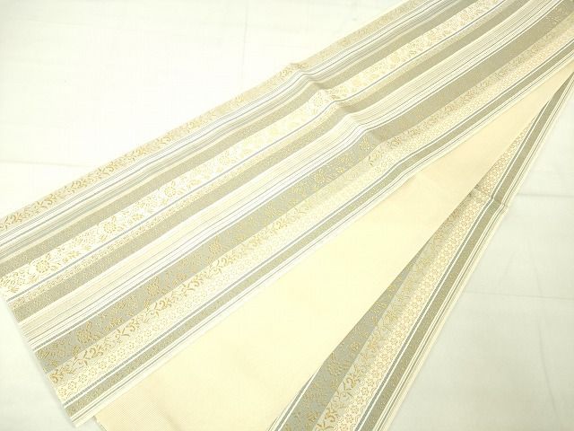 平和屋本店□極上 本場筑前博多織 草木染 手織工房 染匠：小森久 全通