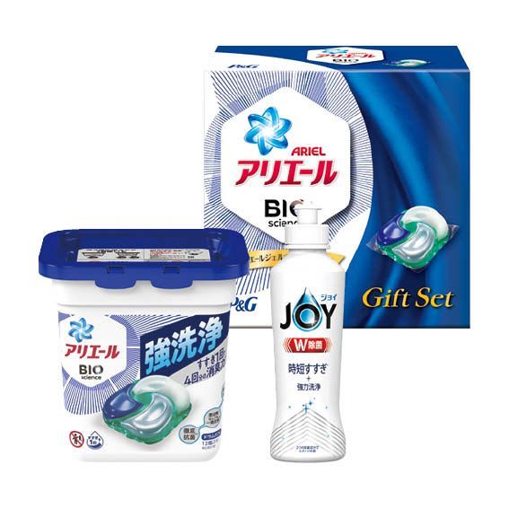 P&G アリエールジェルボールギフトセット PGAG-10D 洗剤 ジョイ 贈り物 ギフト お中元 お歳暮 お返し お礼 内祝い 香典返し 快気祝 快気内祝い 引っ越し祝 挨拶回り A ...
