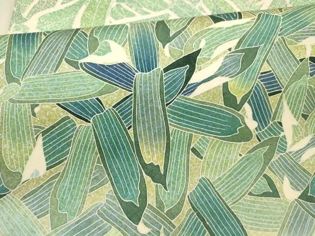 平和屋着物○染織工芸作家 京手描友禅 田村信之 九寸名古屋帯 作家物