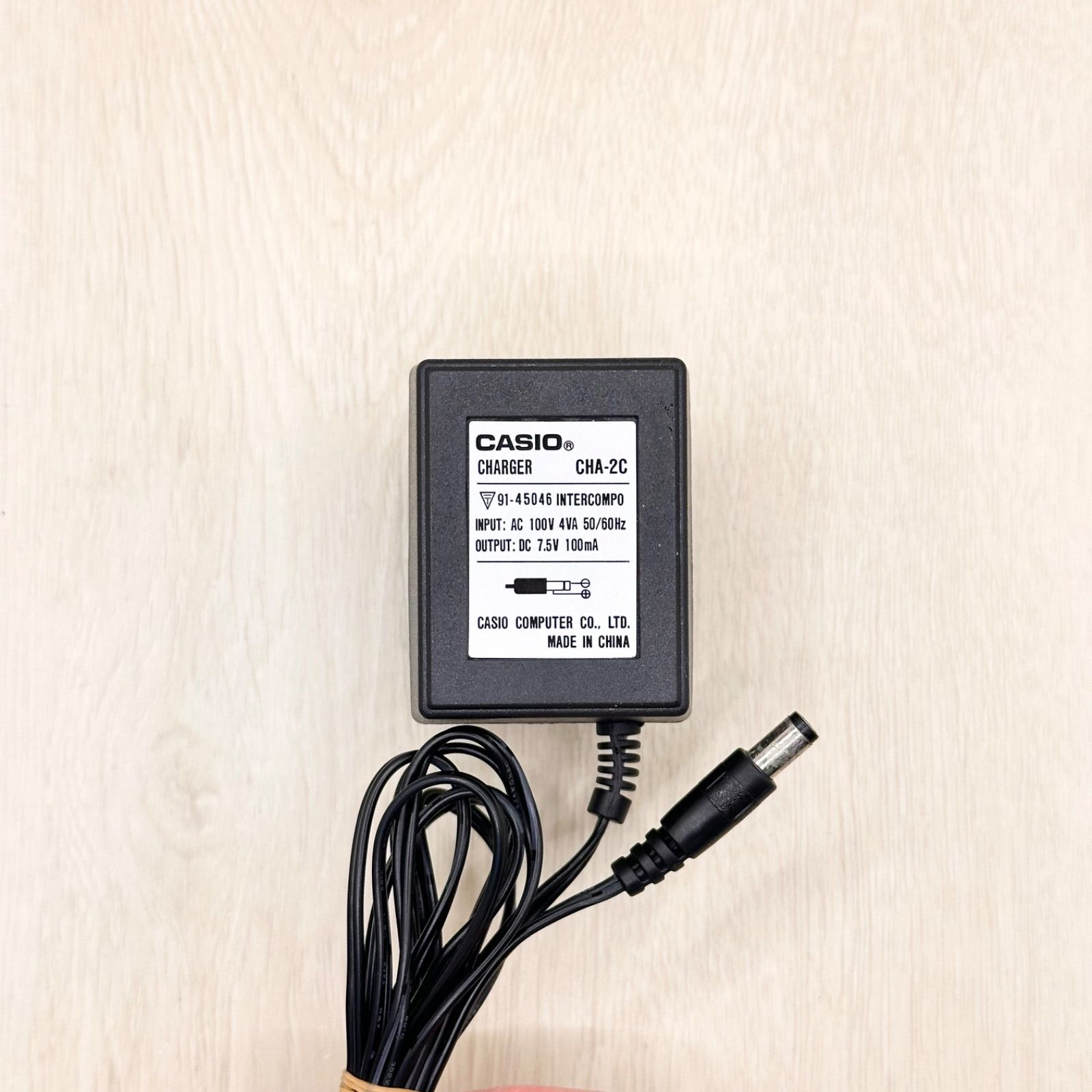 CASIO CHA-2C カシオ 純正 ネームランド NAME LAND 用 ラベルライター ACアダプター アダプタ 電源アダプター 7 ...