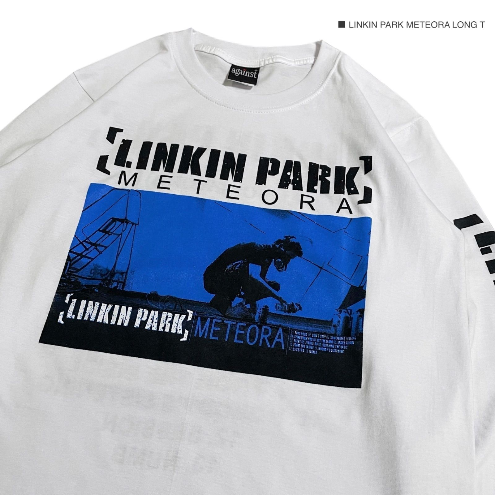 新品 あたらしく ロングTシャツ リンキンパーク メテオラ バンド 新品 あたらしく ロングTシャツ リンキンパーク メテオラ バンド