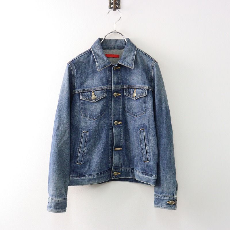 レッドカード RED CARD Theater ストレッチコットン デニムジャケット 0 インディゴブルー┃Gジャン ブルゾン ジャンパー ...