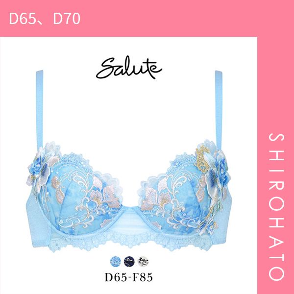 29％OFF【SHIROHATO公式】【正規品・新品】ワコール Wacoal サルート Salute 23AW先行 91G BTJ491 P-UP ブラジャー DEF プッシュアップ 谷間 ...