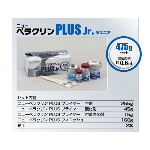 【中国塗料】ニューペラクリンPLUS Jr(475gセット) Q6W-CHU-017-002 船底塗料 メンテナンス - メルカリ