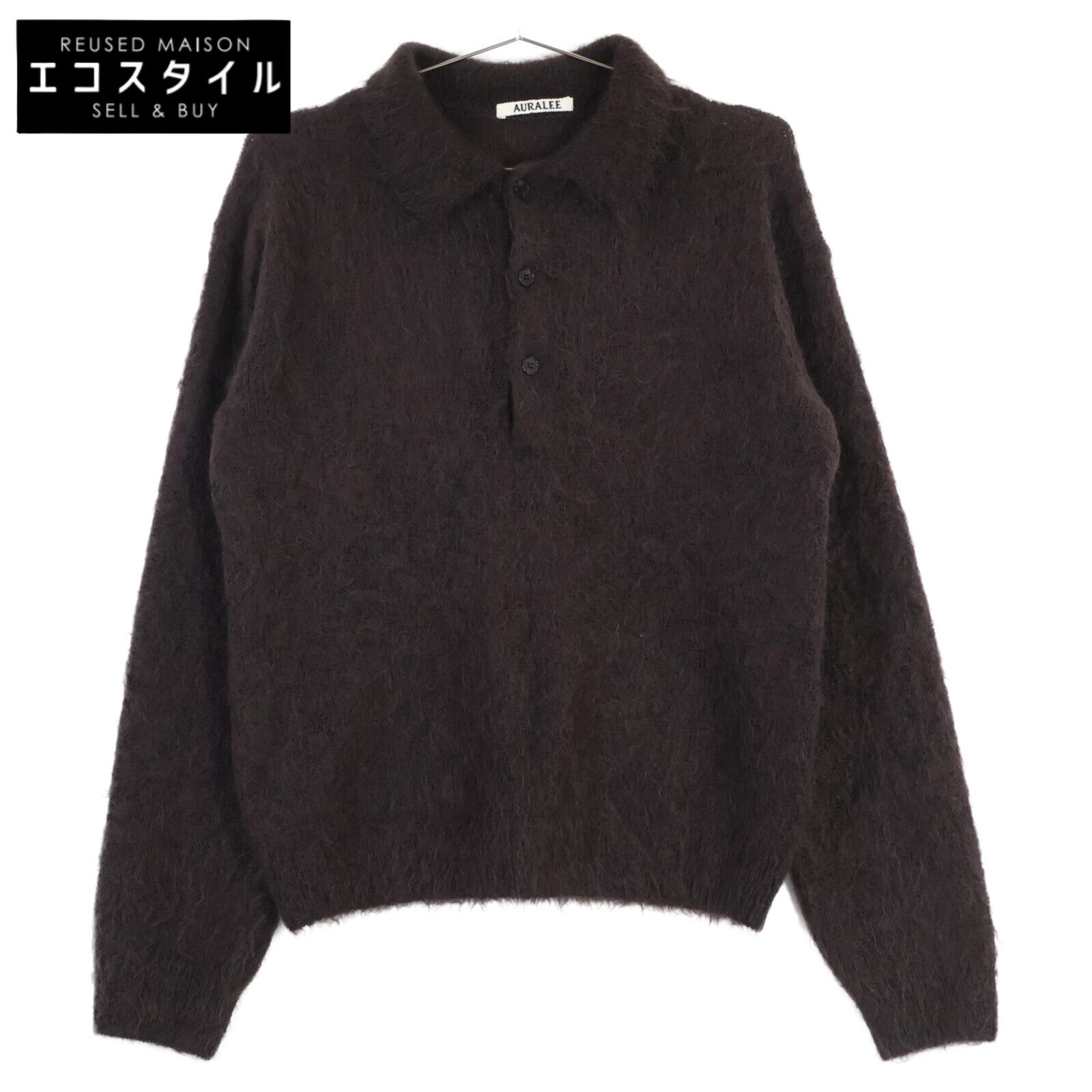 AURALEE オーラリー 【美品】A22AP05KM BRUSHED SUPER KID AURALEE オーラリー 【美品】A22AP05KM BRUSHED SUPER KID