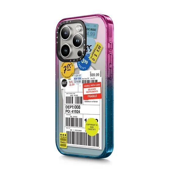 CASETIFY Label Sticker Design 2 iphoneケース - メルカリ