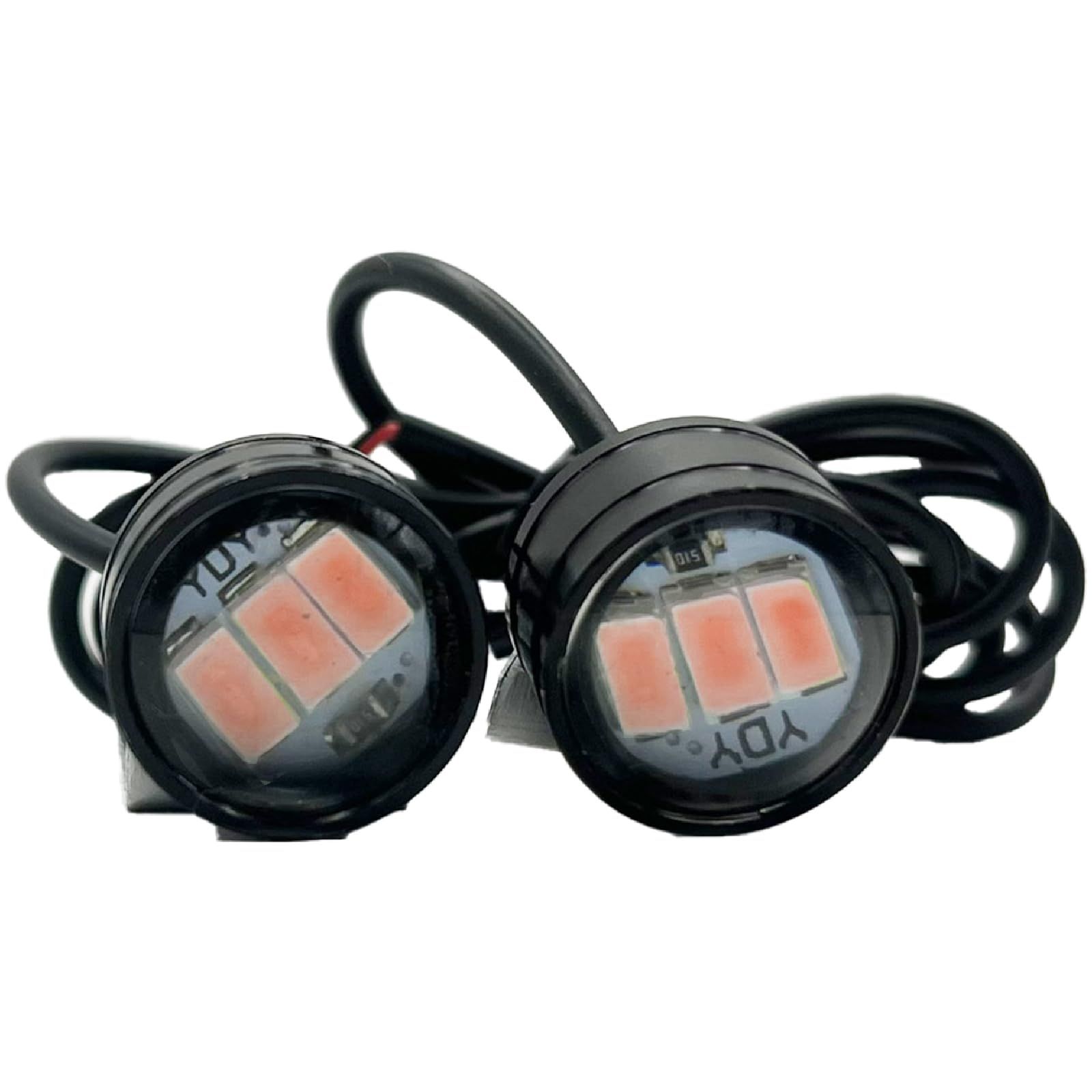 LISPHOS ストロボライト LED フォグランプ バイク 蛍 バイクフォグランプ ストロボ 車 ホタル LEDライト 点滅LED パープル ...