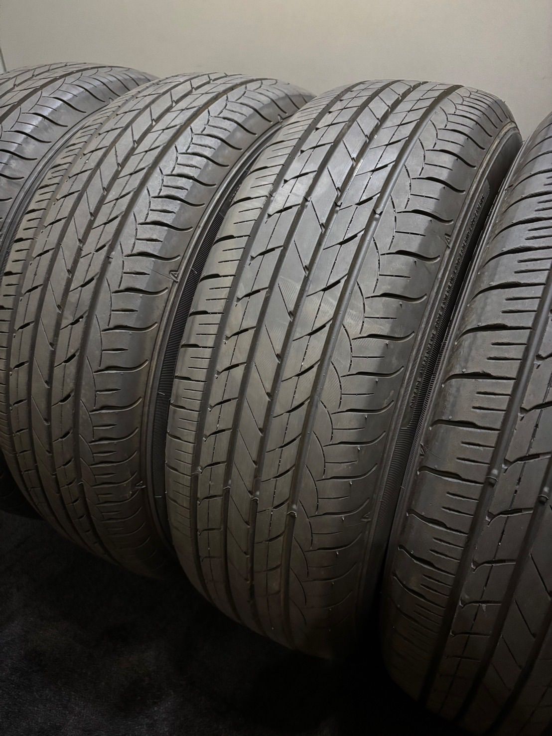 ★215/65R16 GOODYEAR/EffcientGrip 19年製 夏タイヤ サマータイヤ 4本 (3-J777) - メルカリ