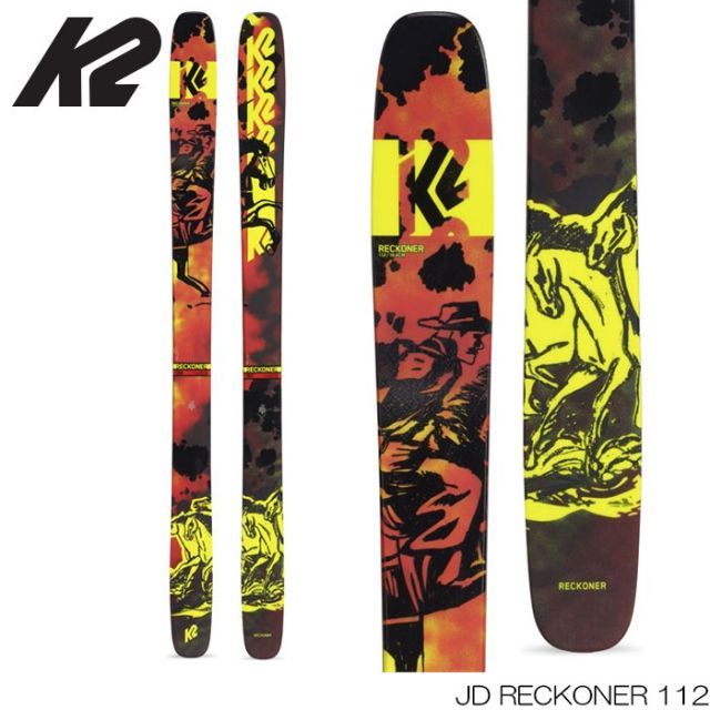 スキー板 メンズ レディース ケーツー 20-21 K2 RECKONER 112 リコナー 板のみ 型落ち パウダーフリースキー アソートカラー 日本正規品 旧モデル - メルカリ