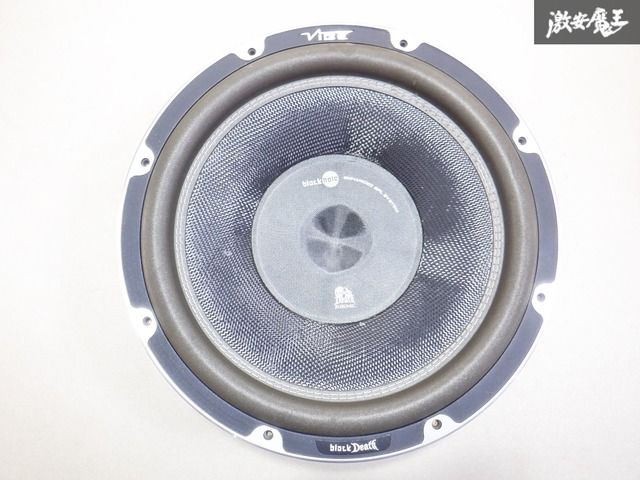 【美品】保証付 動作OK VIBE BLACKDEATH BUBONIC PRO SPL15 15インチ コンペティション サブウーファー ...