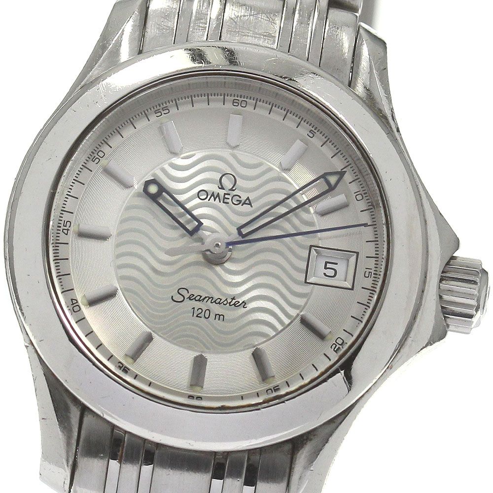 オメガ OMEGA 2581.31 シーマスター120 デイト クォーツ レディース_828690 - メルカリ